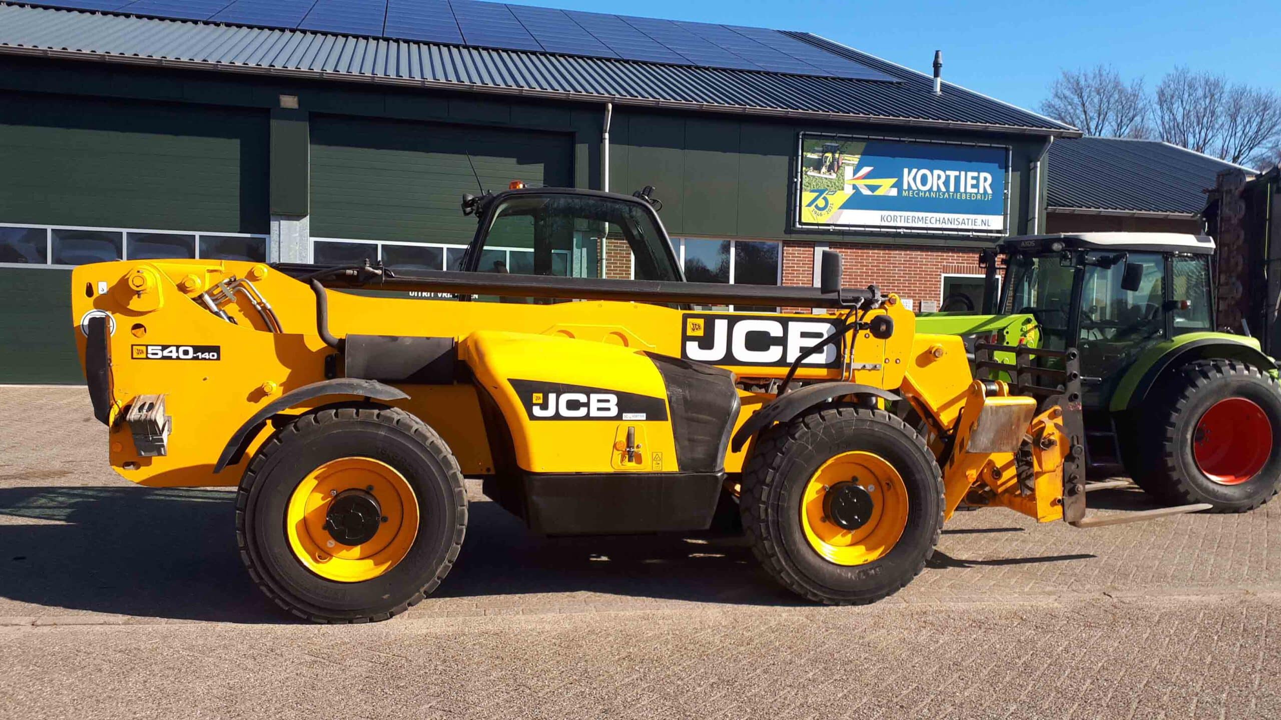 JCB verreiker - Kortier Mechanisatie