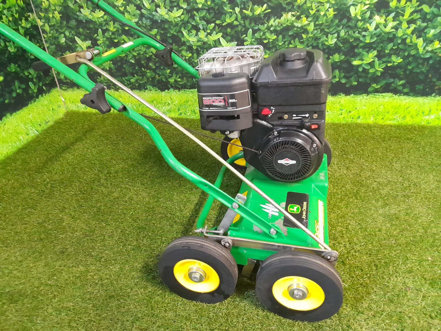 John Deere D45C verticuteermachine - Kortier Mechanisatie