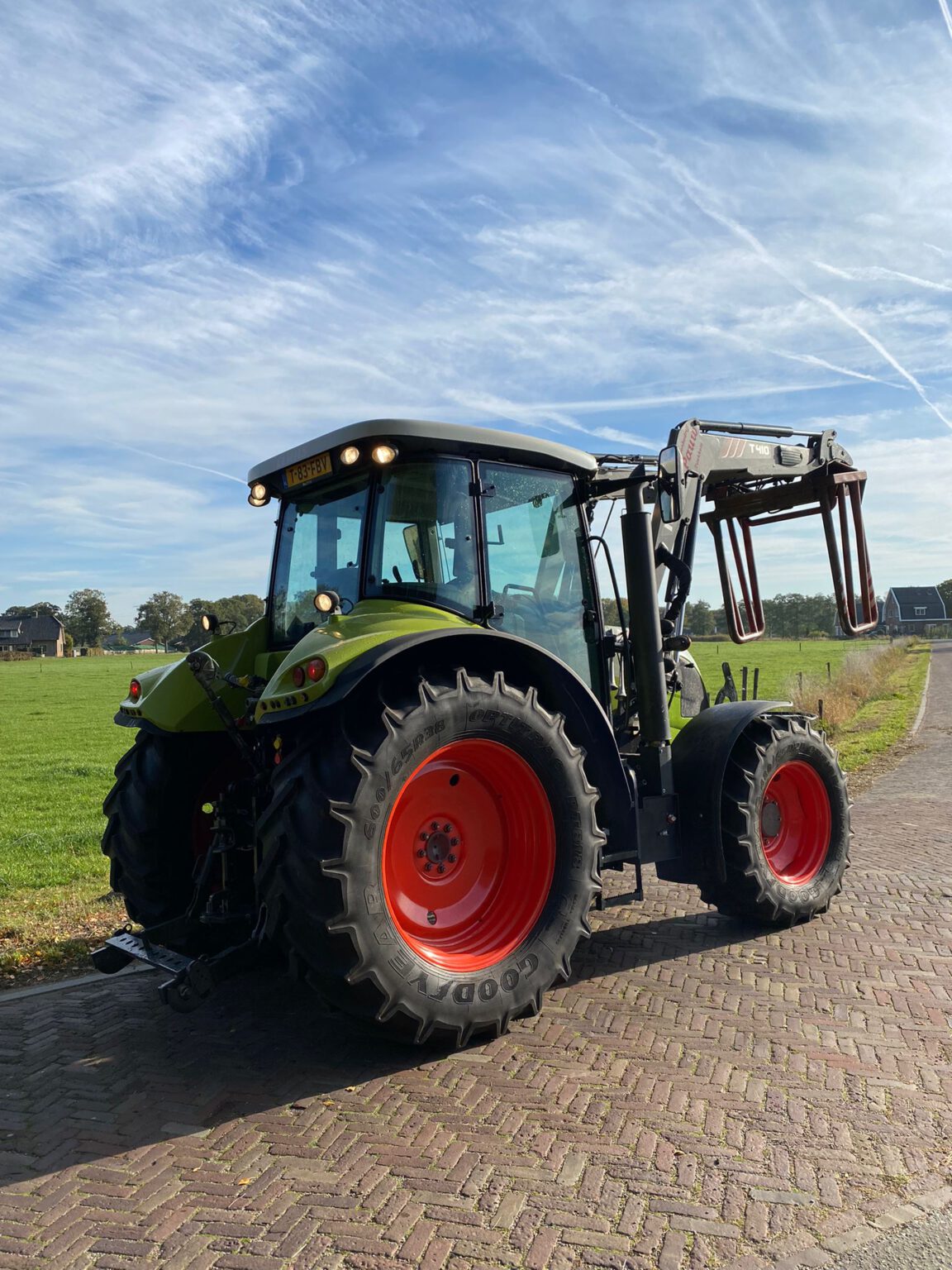 Claas trekker - Kortier Mechanisatie