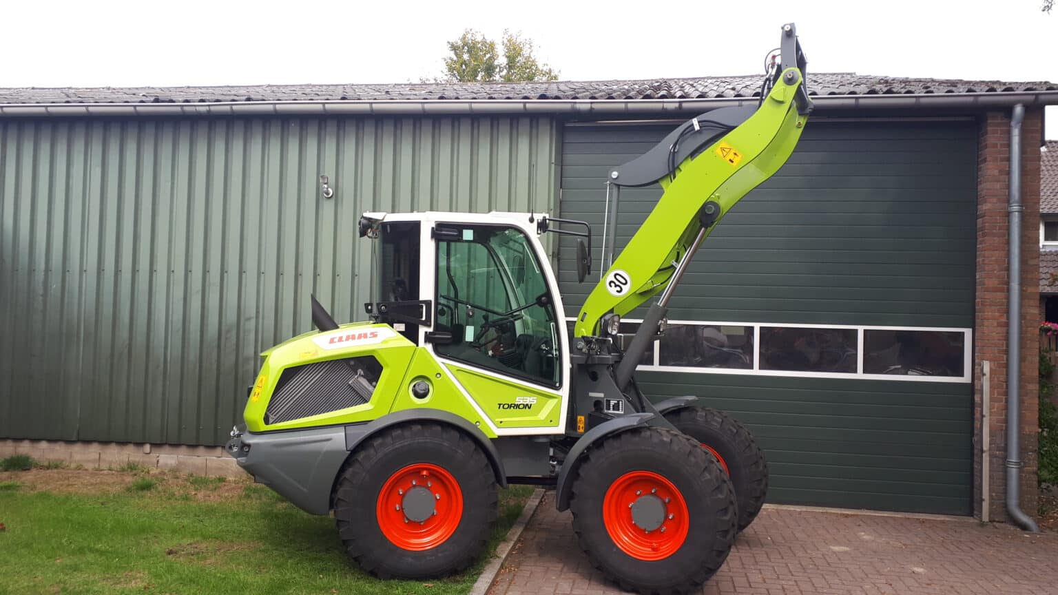 Claas shovel - Kortier Mechanisatie