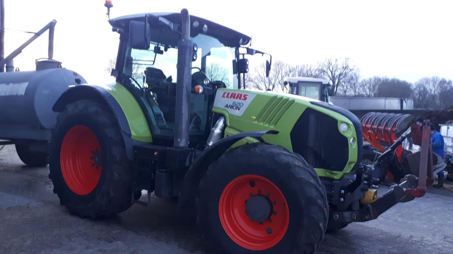 Claas trekker - Kortier Mechanisatie