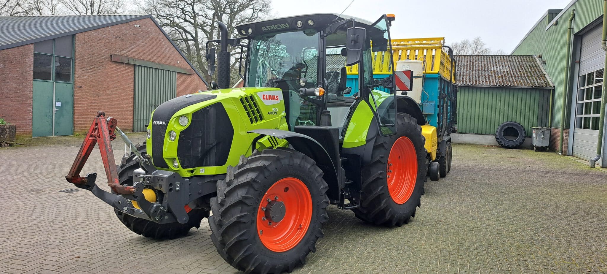 Claas trekker - Kortier Mechanisatie